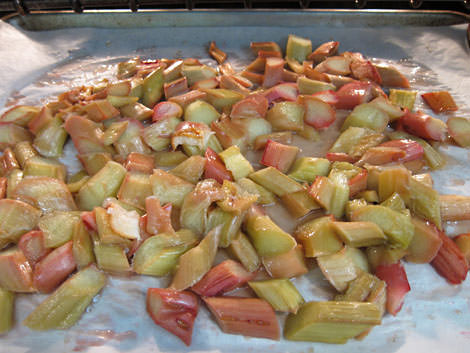 Custard and Roasted Rhubarb | Recipes | Heirloom Meals: Savoring ...